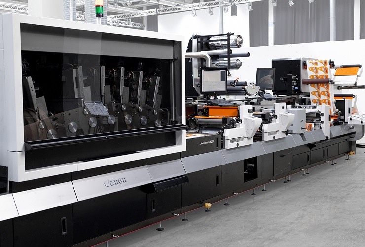 First Canon LabelStream installed in Italy - Digital Labels & Packaging