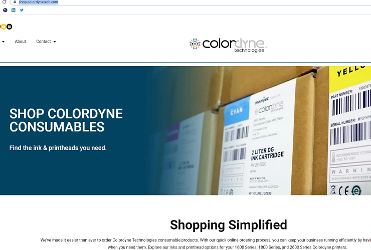 Colordyne affords online consumables ordering - Digital Labels & Packaging
