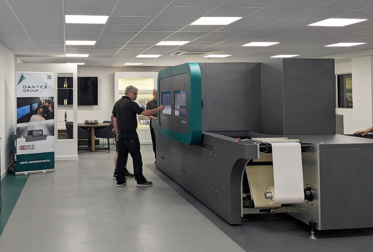 Dantex opens digital UV inkjet demonstration site - Digital Labels ...