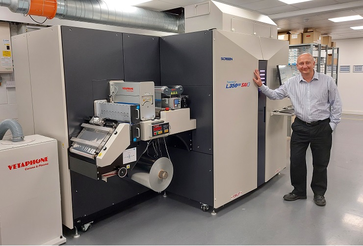 Mercian installs Screen inkjet press - Digital Labels & Packaging
