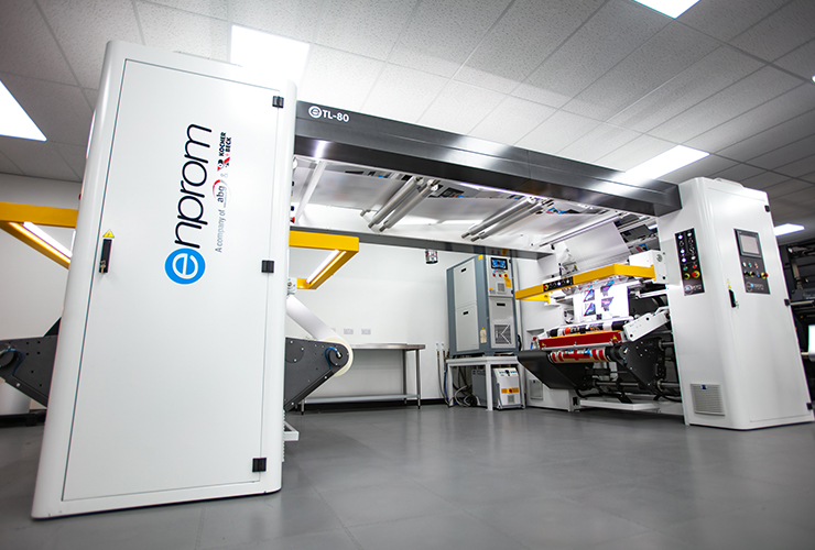 Enprom delivers first thermal laminating machine - Digital Labels ...
