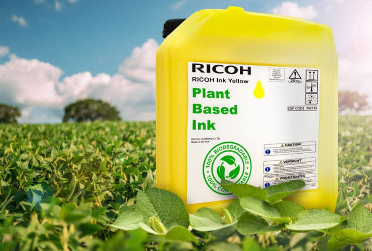 Ricoh launches plant-based ink - Digital Labels & Packaging