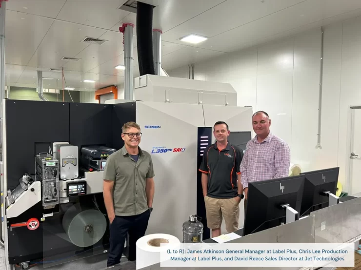 Label Plus installs Screen SAI S printer - Digital Labels & Packaging