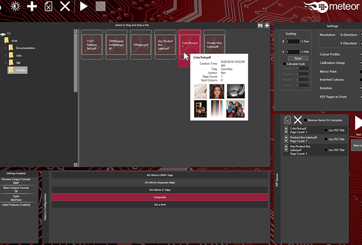Meteor develops scalable industrial inkjet RIP - Digital Labels & Packaging